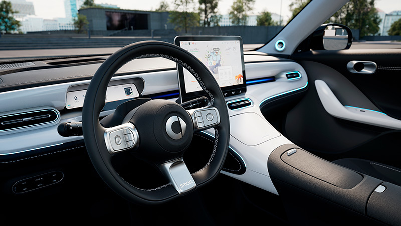 smart #1 (2023) | Impresiones del interior - km77.com