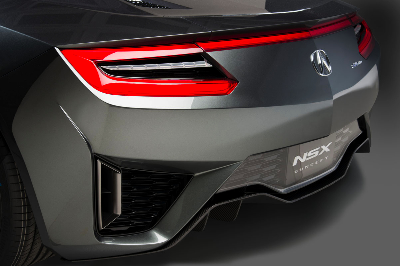 Prototipo Honda NSX concept. Salón de Detroit 2013 - Revista KM77
