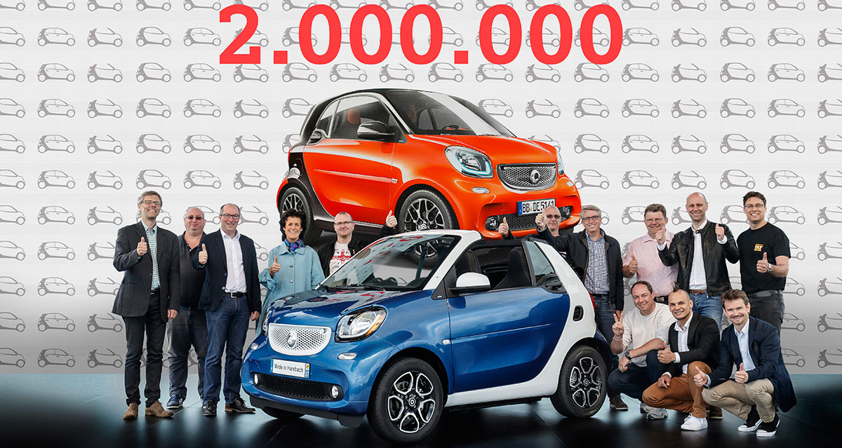 2 Millones de smart en el mundo - Revista km77