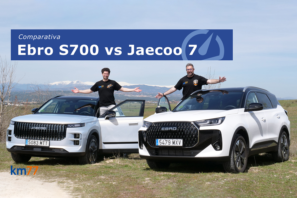 Ebro S700 vs Jaecoo 7. Duelo en vídeo entre dos SUV (casi) hermanos - Revista KM77